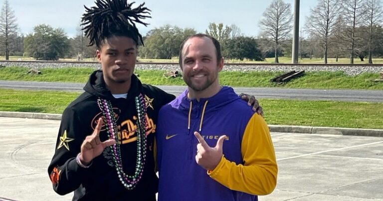 LSU Lands a Commitment from 4-Star CB Dylan Porter Bolstering Tigers ...